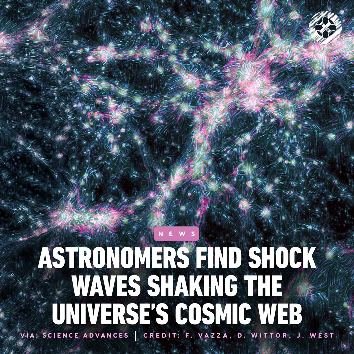 Astronomers have discovered shock waves rippling through the cosmic web ...
