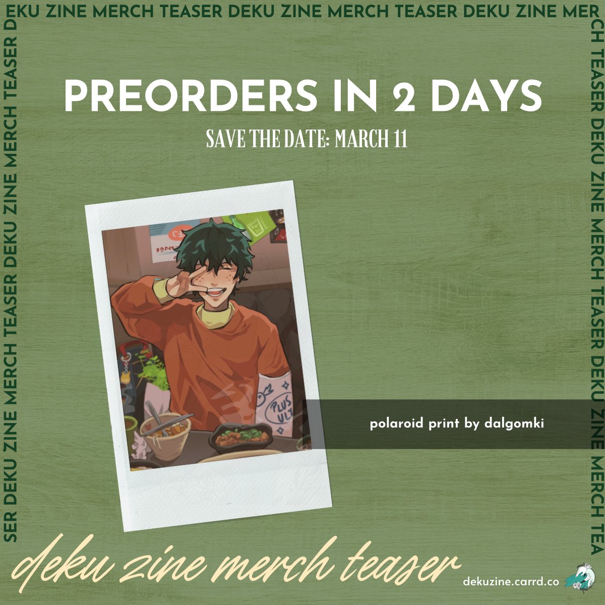 Deku Zine Pos Open On Twitter Rt Dekuzine Reminisce The Memories Of Your Lunch Date With