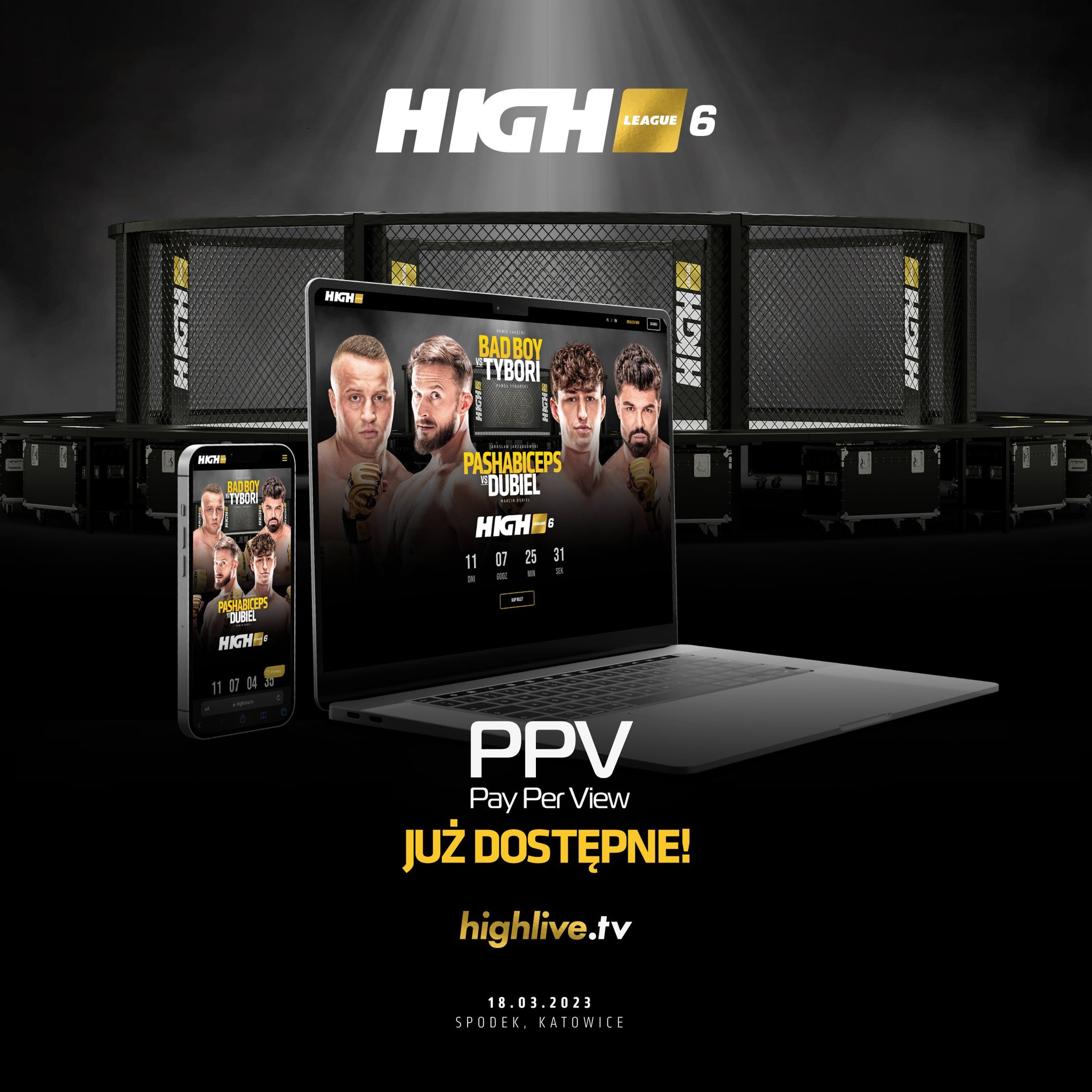HIGH League on Twitter: "PPV na HIGH League 6 już dostępne 🍿😎 Kupujcie dostęp w dwóch wersjach ...
