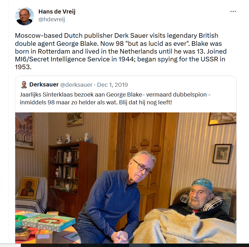 Today, I'd like to look a little bit more at Marianna Spring's Russia ...