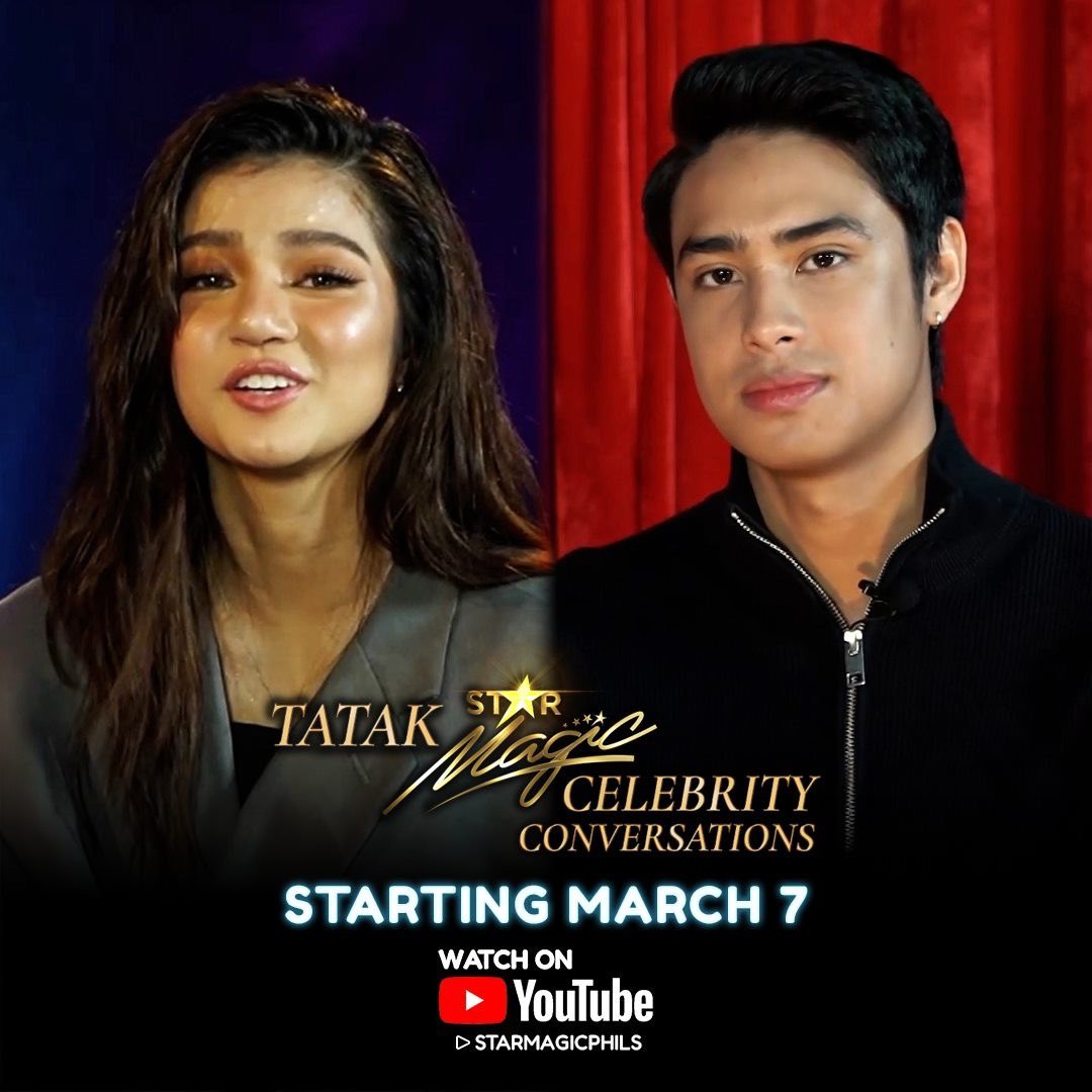 Star Magic on Twitter: "INTIMATE CONVERSATIONS, SURPRISING REVELATIONS 💫 Starting March 7, watch ...