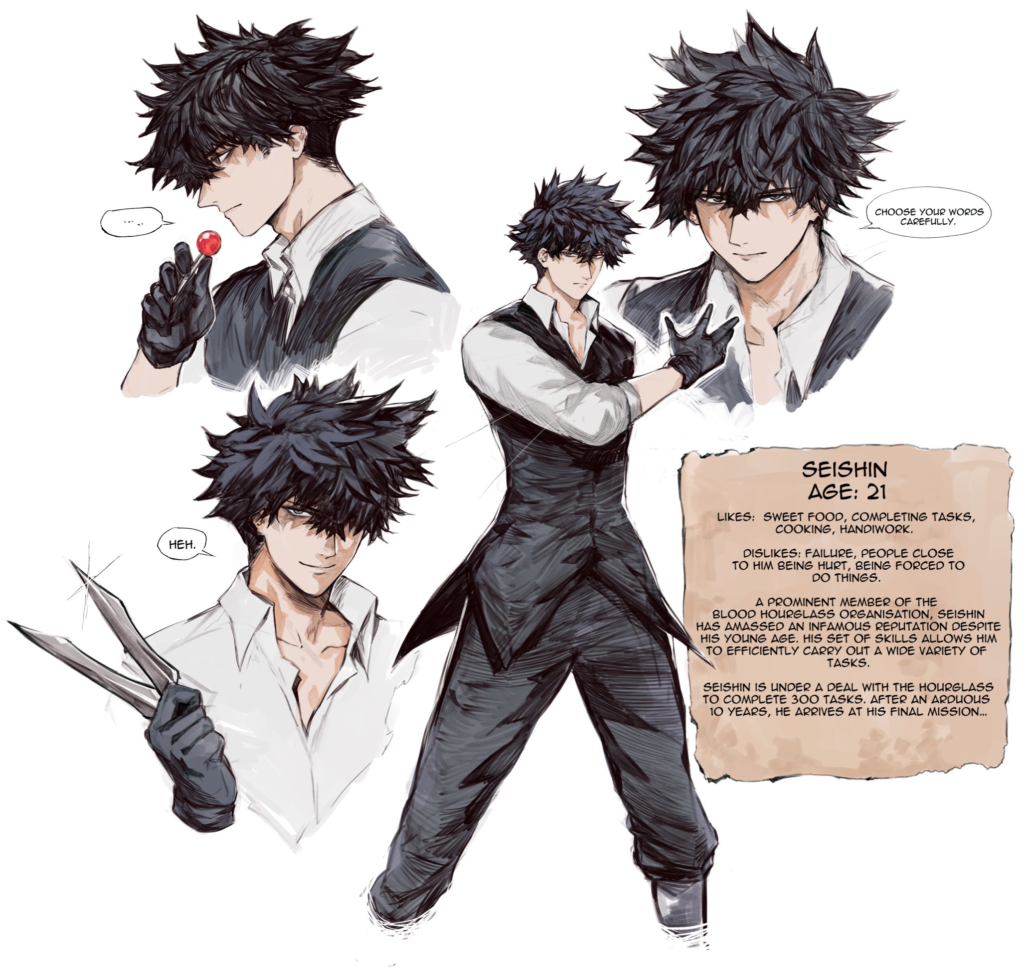 Neighbourh on Twitter: "Seishin - Blade of the Hourglass https://t.co/SIinBI0FgX" / Twitter