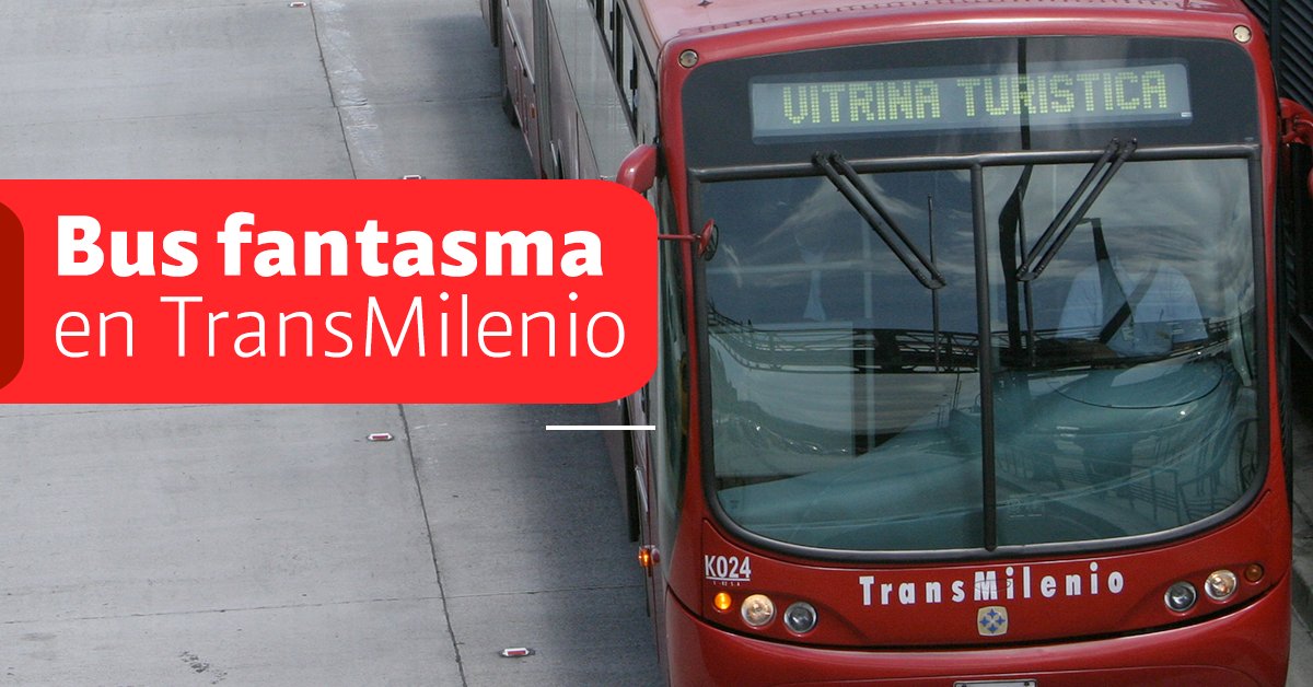 Esta es la historia de la ruta G66, el bus fantasma de TransMilenio ...