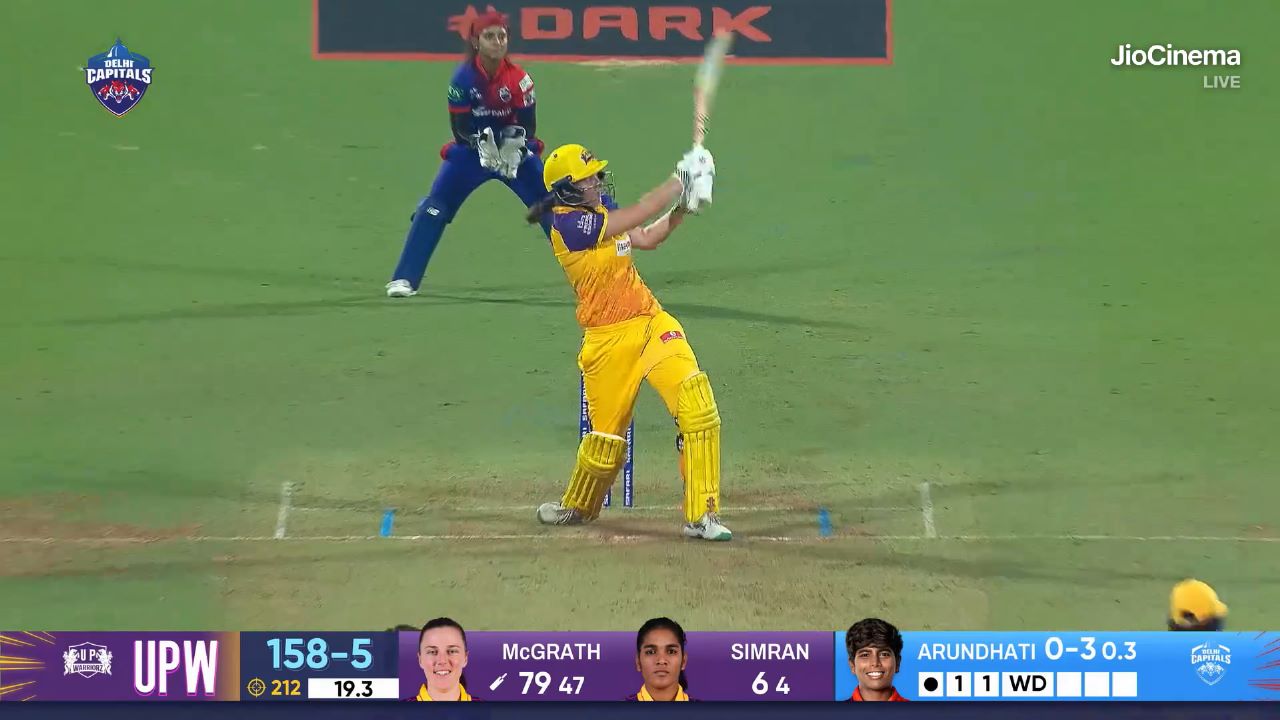 Delhi Capitals vs UP Warriorz WPL 2023: DC thrash UPW by 42 runs despite Tahlia McGrath heroics ...