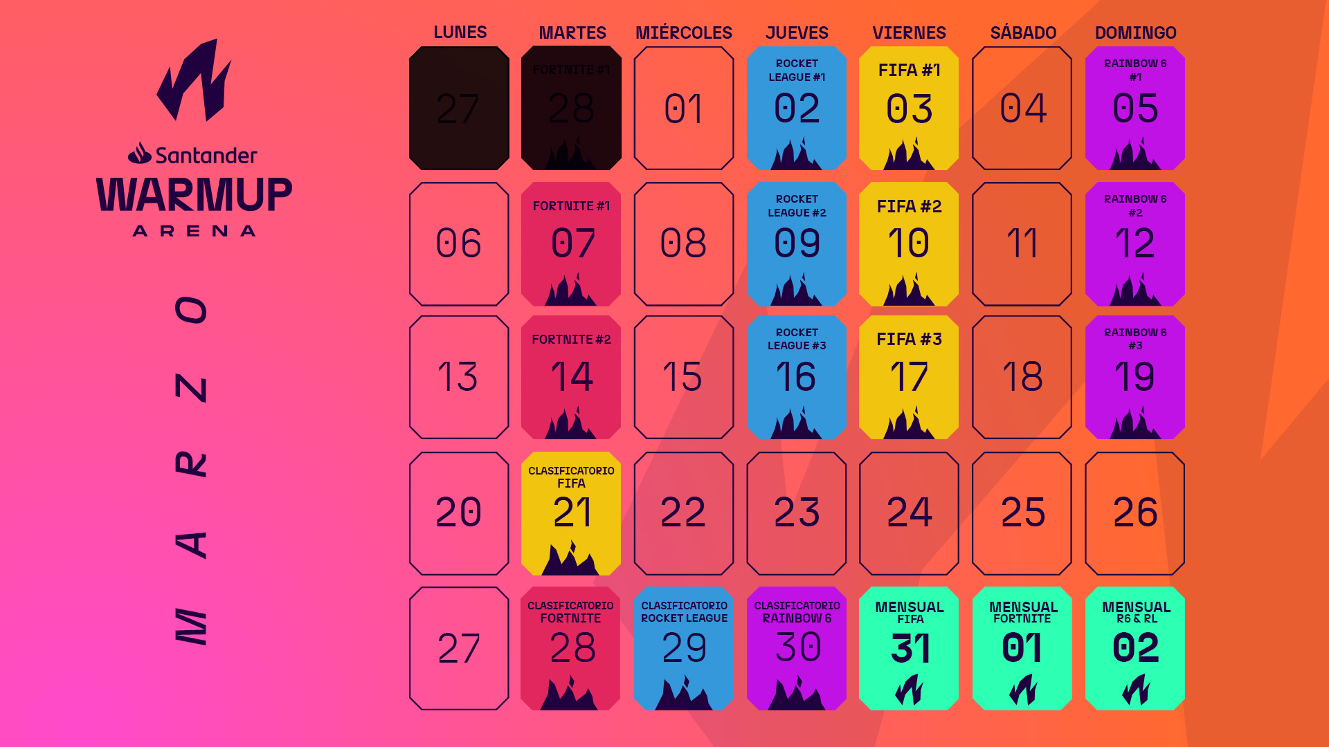 Santander Warmup Arena (@warmup_arena) / Twitter