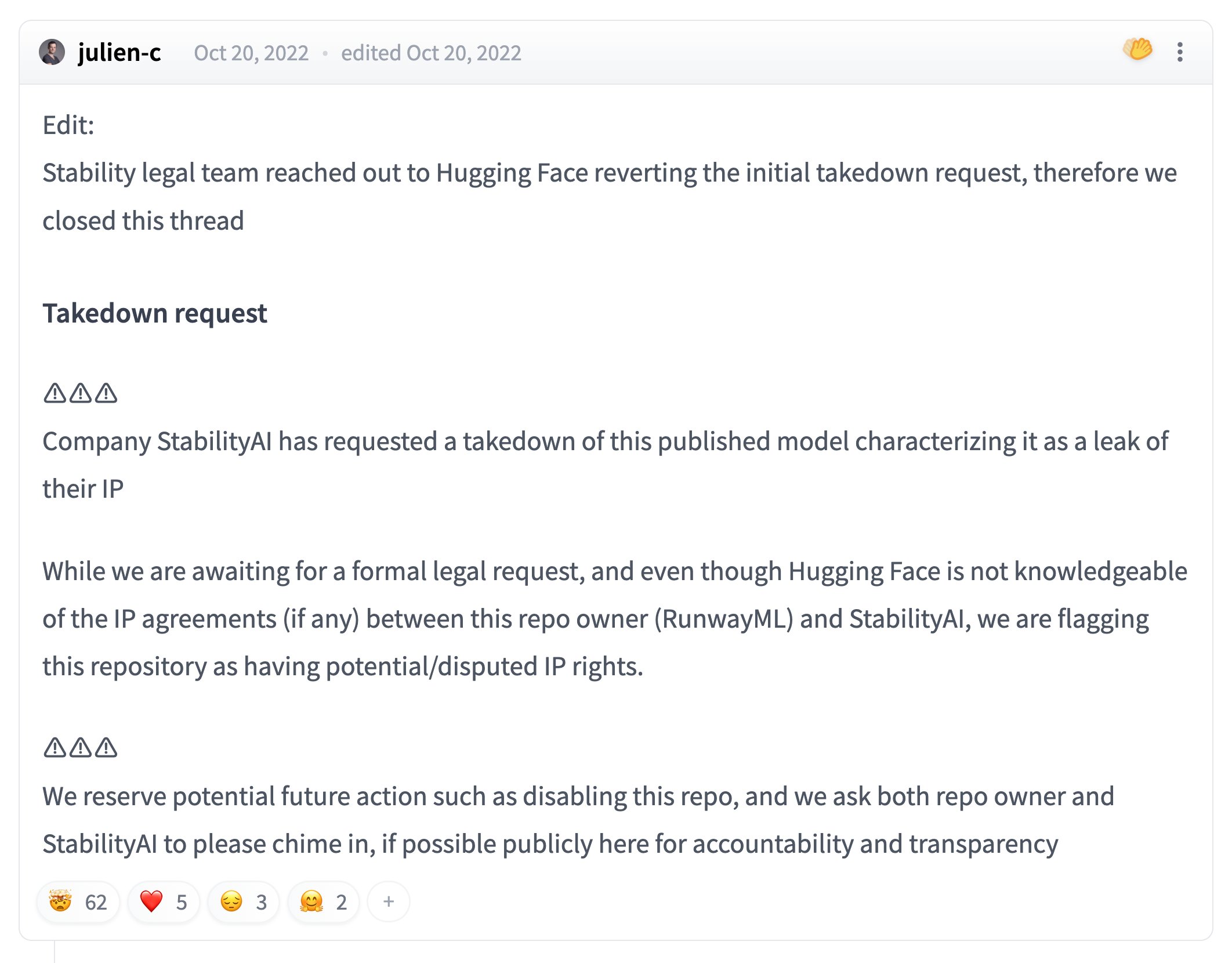 Alex J. Champandard 🌱 alexjc@creative.ai on Twitter: "UPDATE: About the Cease & Desist sent to ...