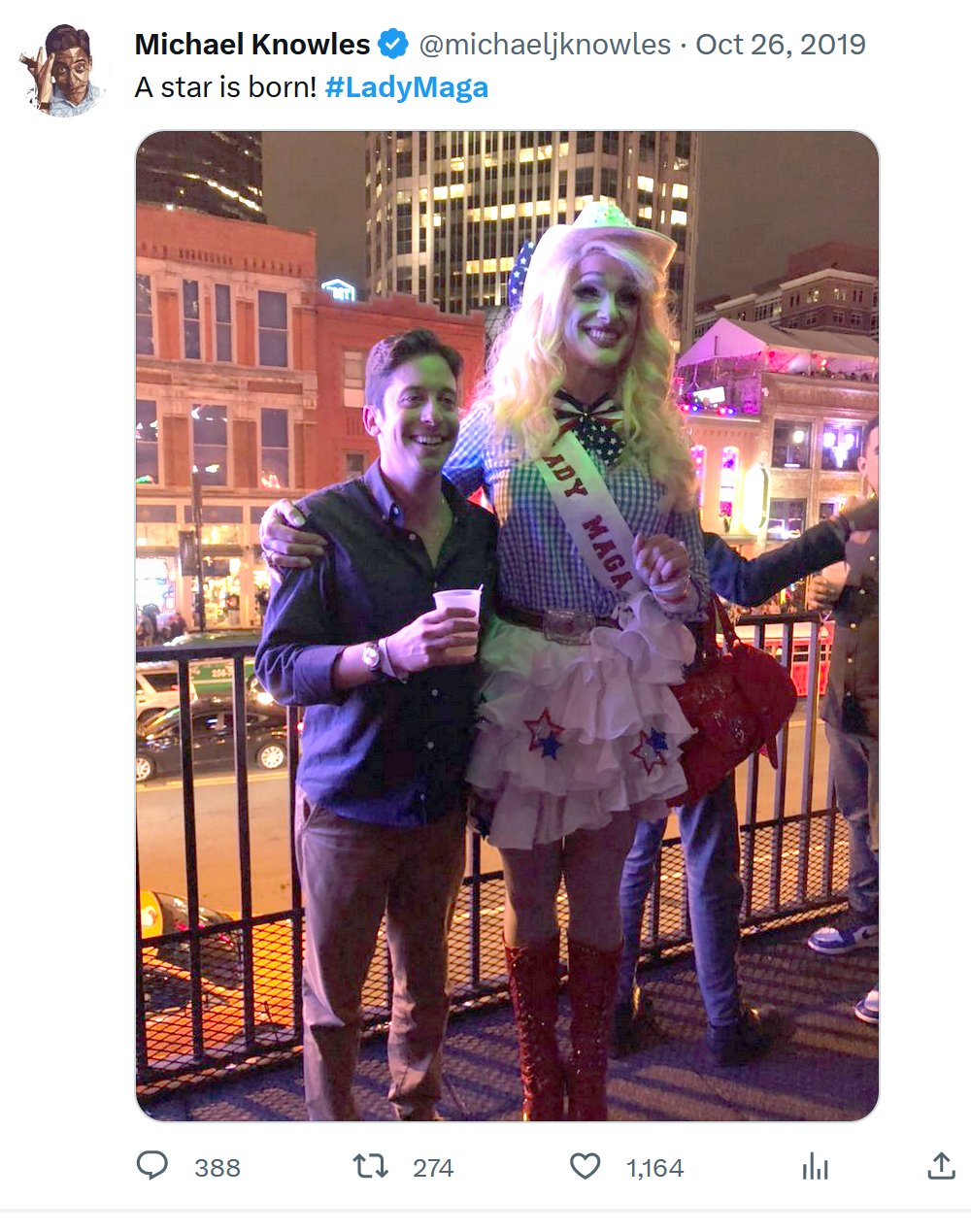 The Serfs on Twitter: "Michael Knowles who repeatedly claims all drag performers are groomers ...