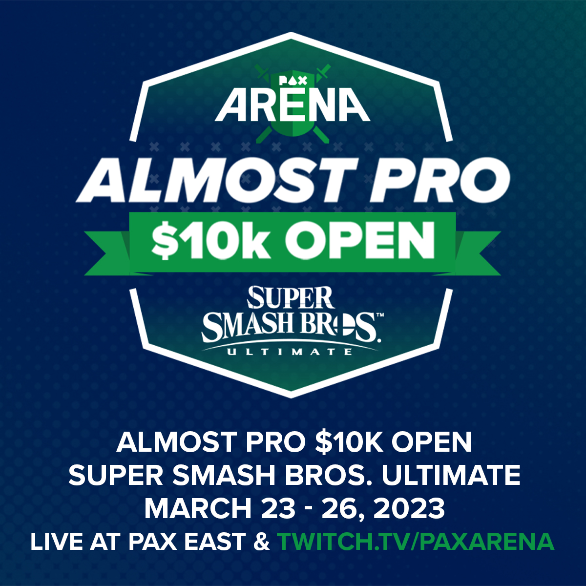 PAX on Twitter: "🚨Coming to #PAXEast 2023— The PAX Arena Super Smash Bros.™ Ultimate Almost Pro ...