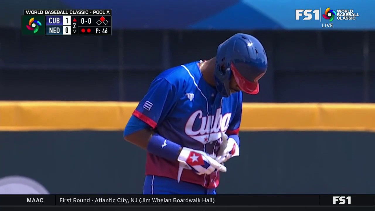 FOX Sports: MLB on Twitter: "The first run of the WBC belongs to Cuba 🇨🇺 📺: FS1 and the FOX ...