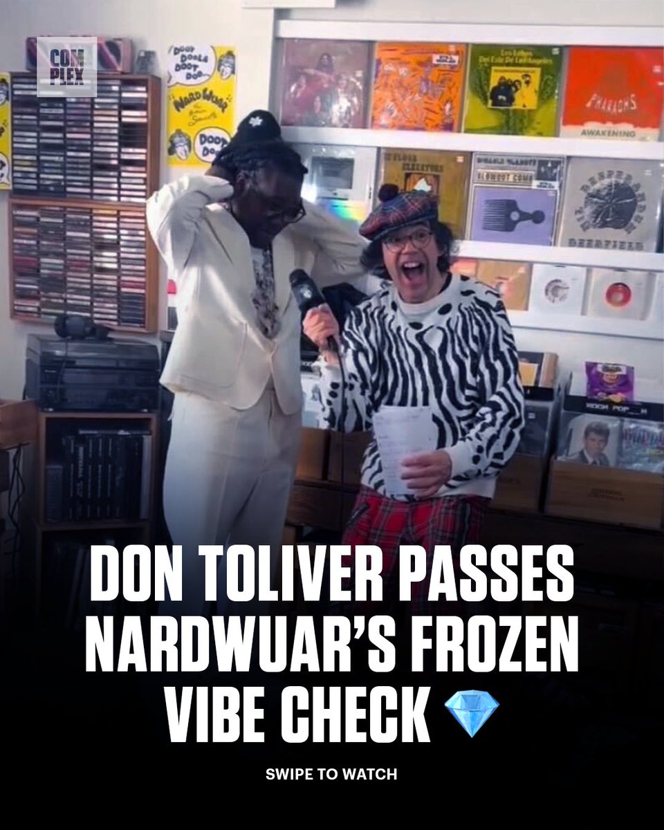 Doot Doo! 💎 [via @nardwuar] https://t.co/je7ewAvYXz Complex @complex
