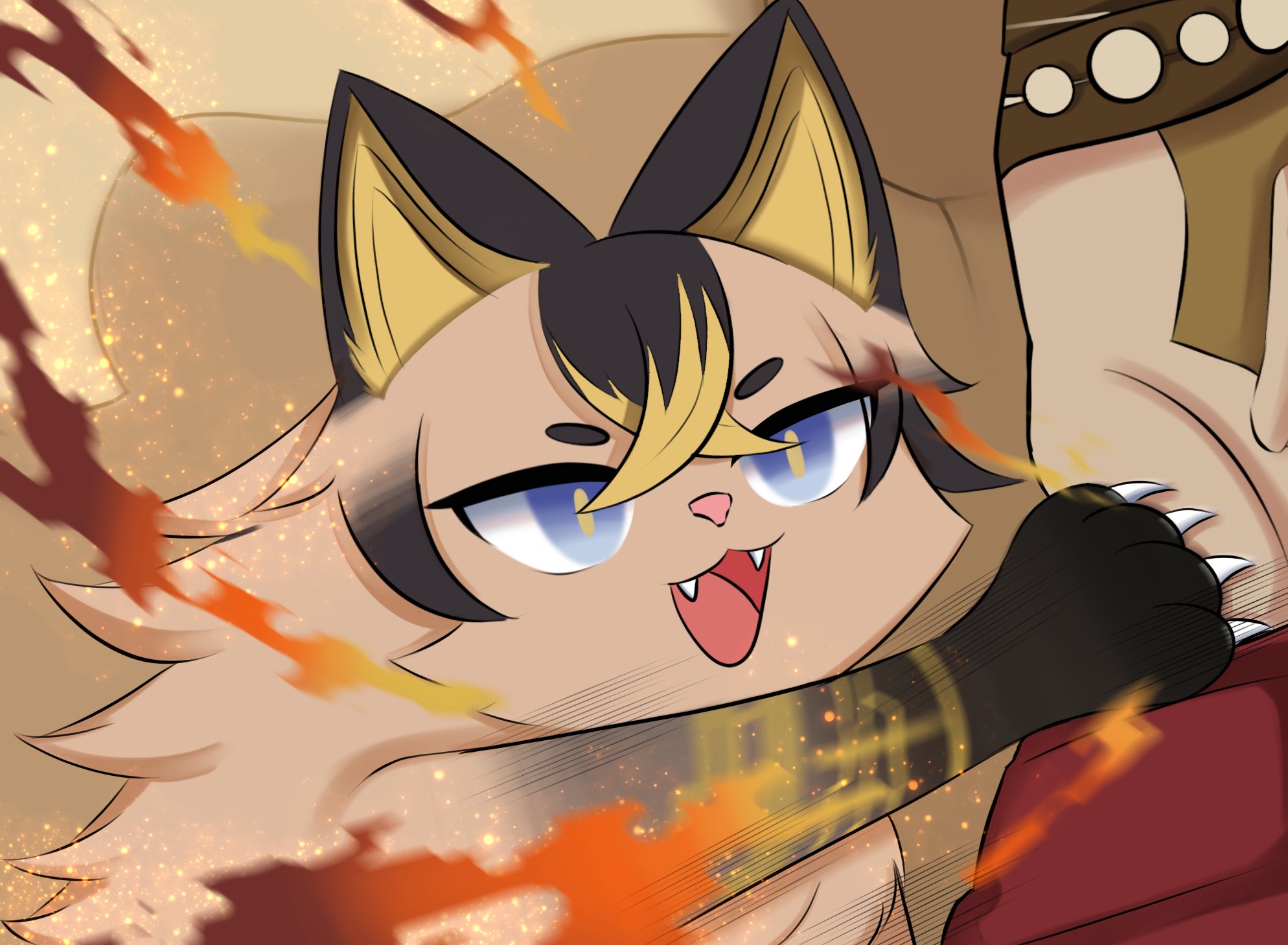 TK_T. on Twitter: "🦁 ——————> 🐱💦 #candehya #candace #dehya https://t.co/IoPZx4sIPs" / Twitter