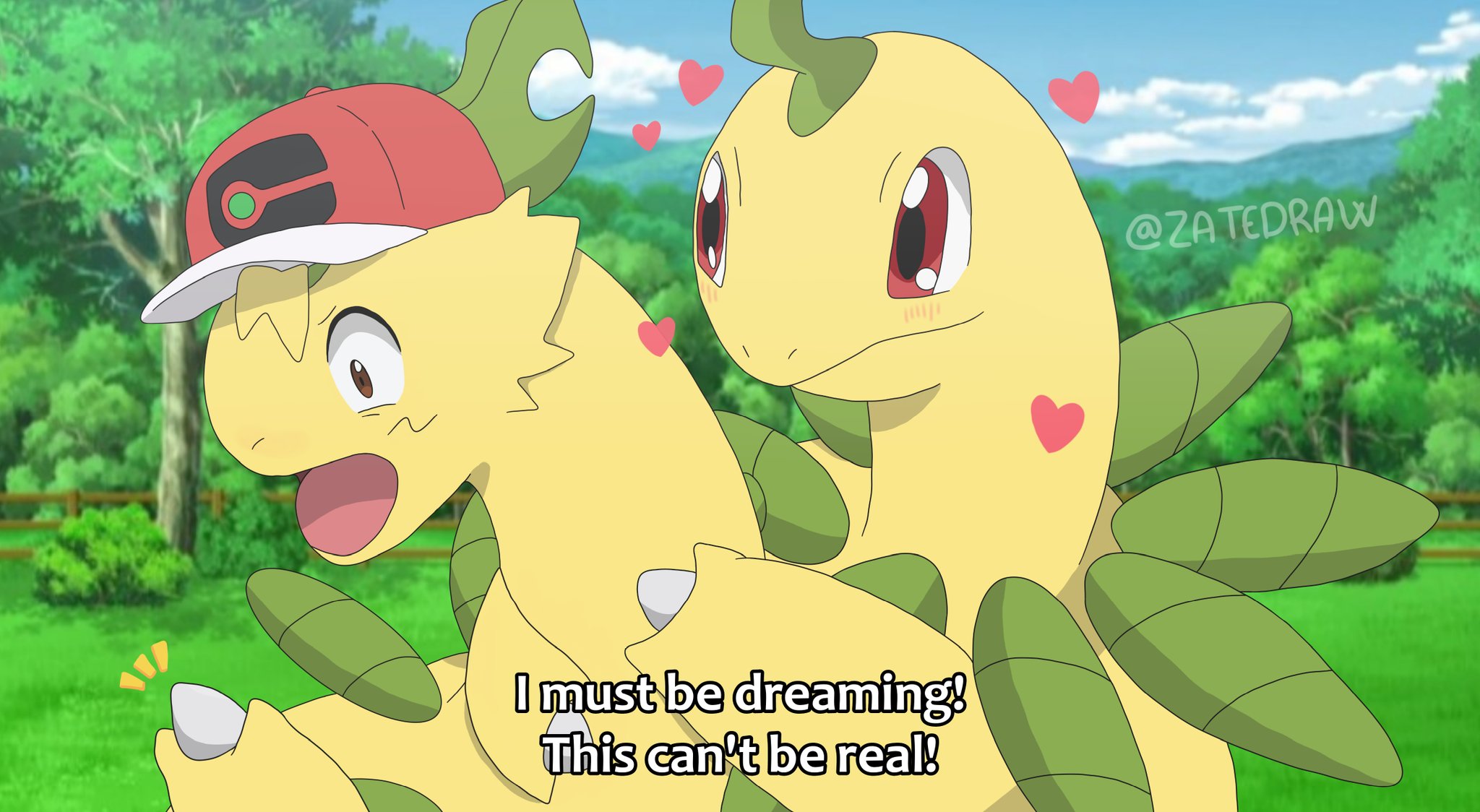 Pokemon Ash And Bayleef