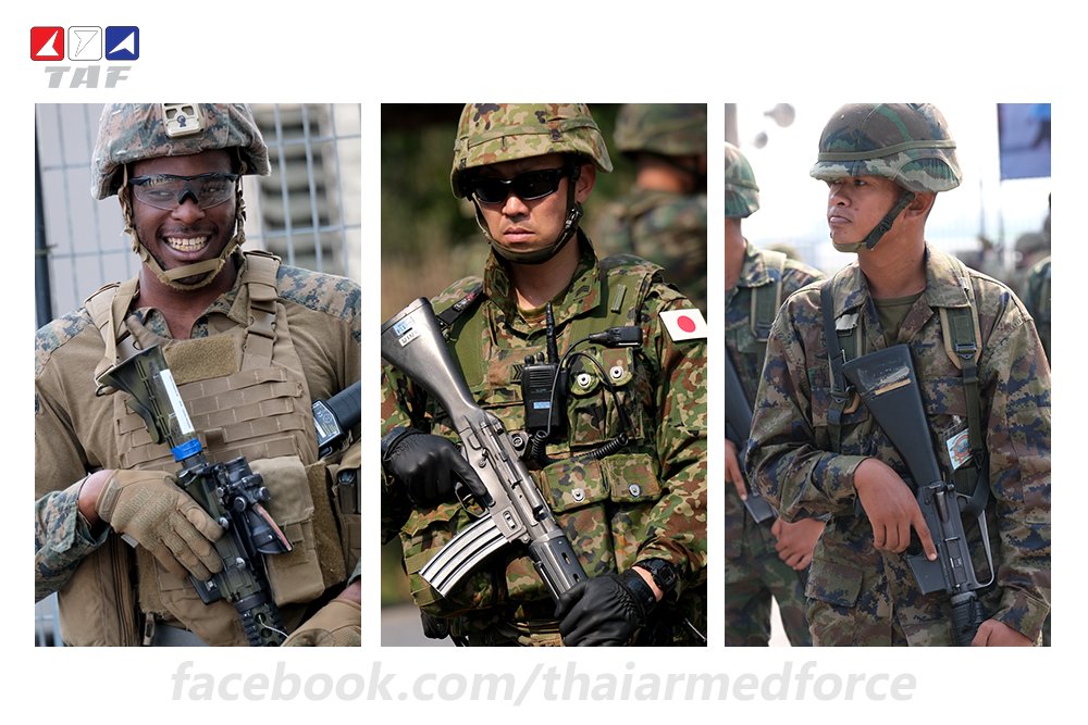thaiarmedforce on Twitter: "ทหารสหรัฐ ญี่ปุ่น ไทยใน #CobraGold 2023 เราจะเห็นความแตกต่างของการ ...