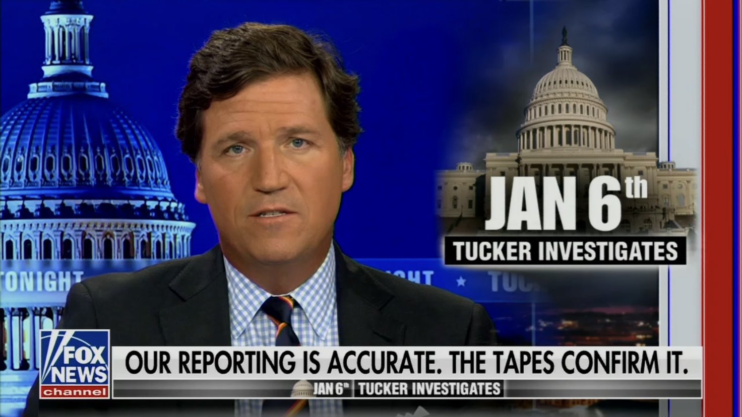 Citizen Free Press on Twitter: "Tucker Carlson: "Our reporting is accurate. The tapes confirm it ...