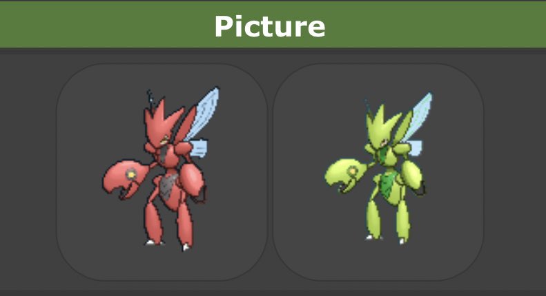 Shiny Scizor Sprite