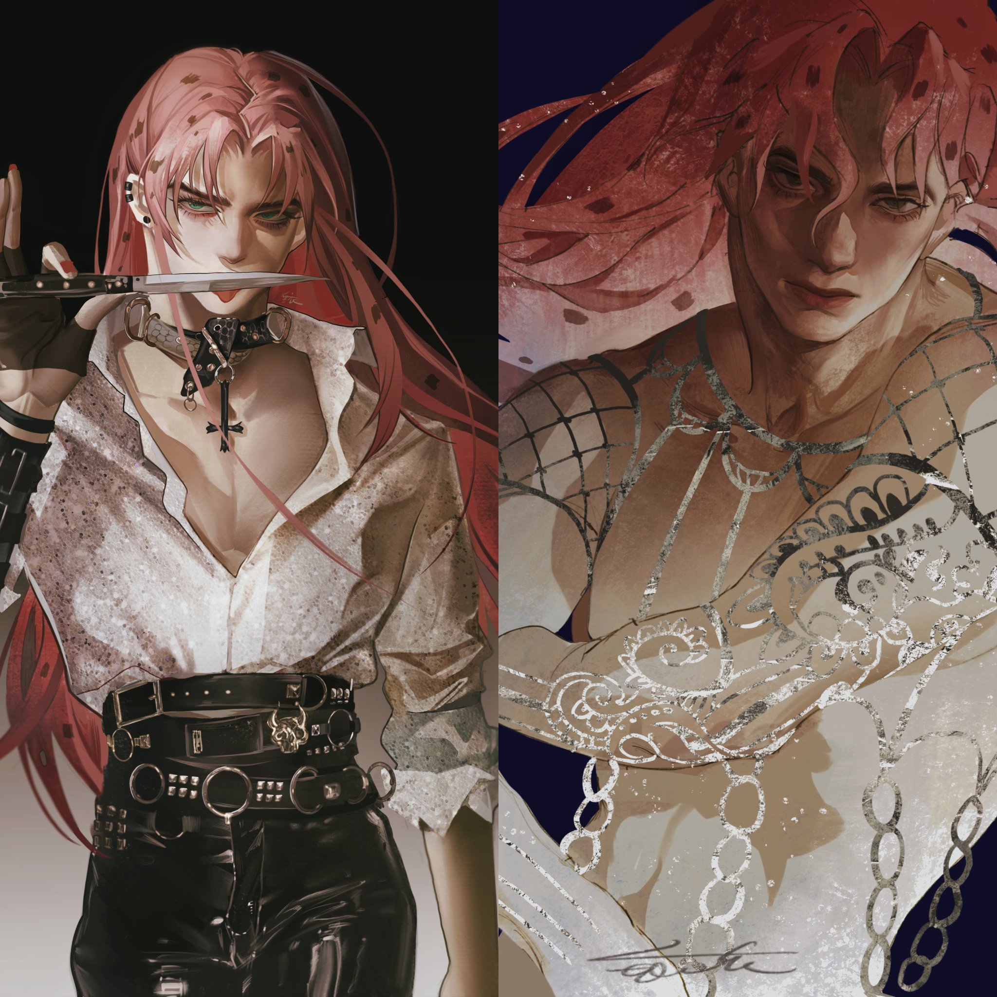 Que Sera Sera on Twitter: "In his hunger-pang frame #jjba #Diavolo https://t.co/92YLsw1lUC ...