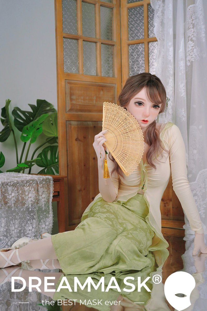 Rikka-Dreammask Studio Japan公式 on Twitter: "🍀🍀春の緑がスカートにも活力を溢れた。#Dreammask #femalemask #フィメールマスク ...