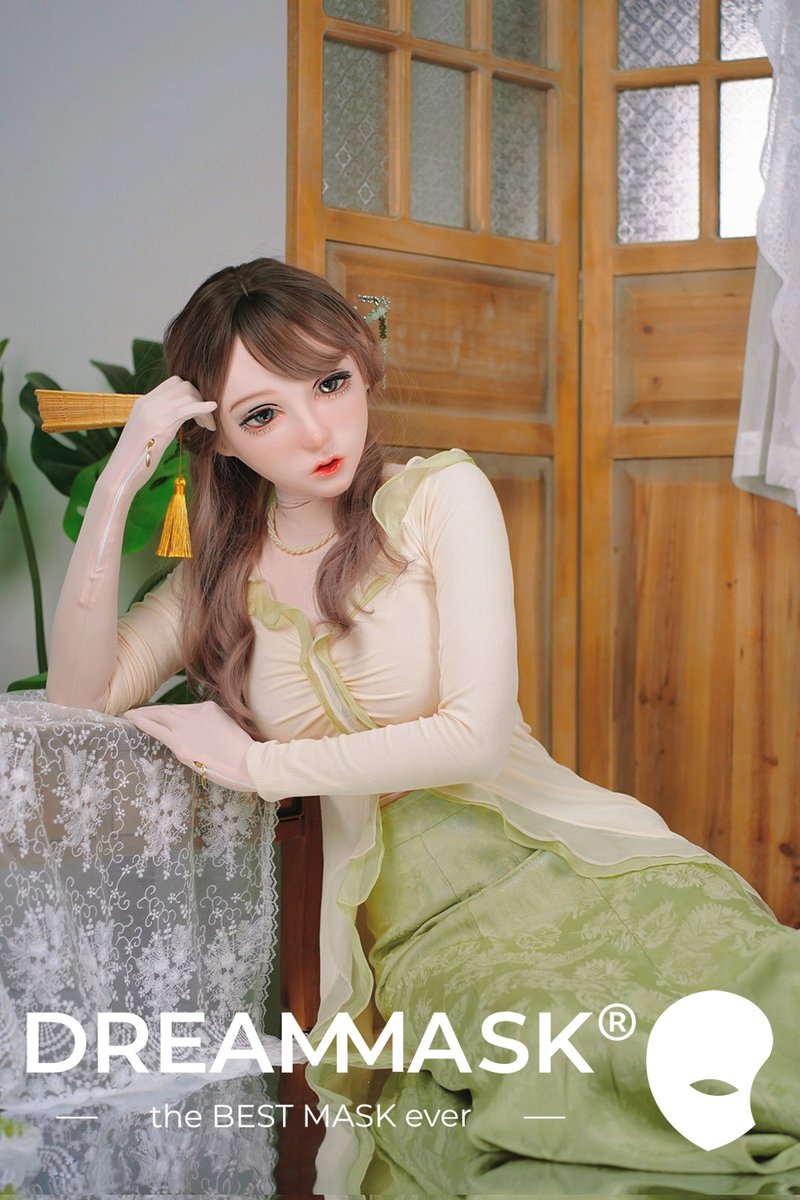 Rikka-Dreammask Studio Japan公式 on Twitter: "🍀🍀春の緑がスカートにも活力を溢れた。#Dreammask #femalemask #フィメールマスク ...