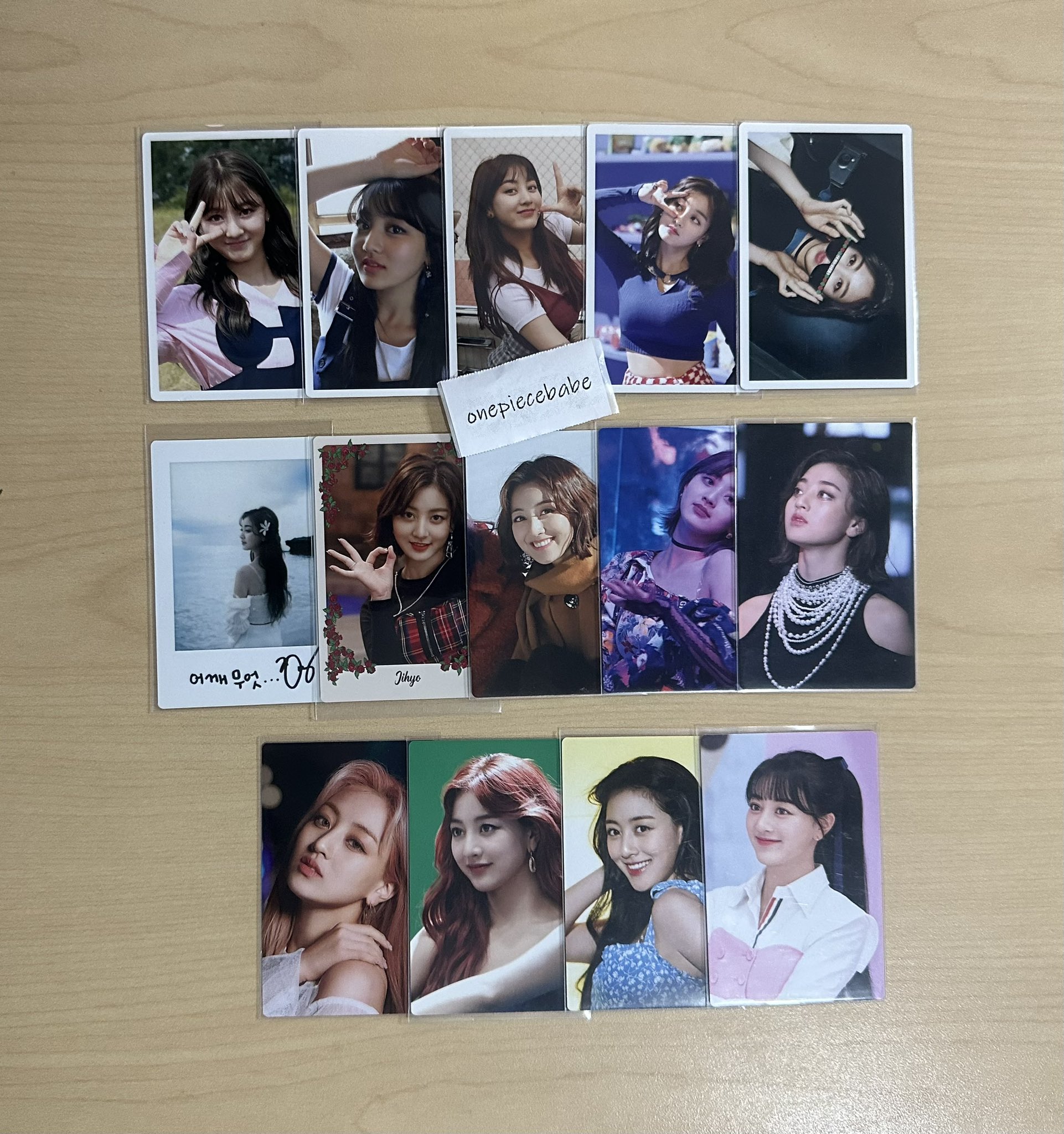 ً on Twitter: "WTS / LFB ♡ Jihyo Complete Photocards ￫ take all for PHP 20,000 ￫ onhand ...