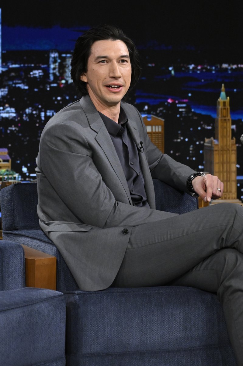 TONIGHT: Adam Driver stops by Studio 6B to talk @65movie! # ...