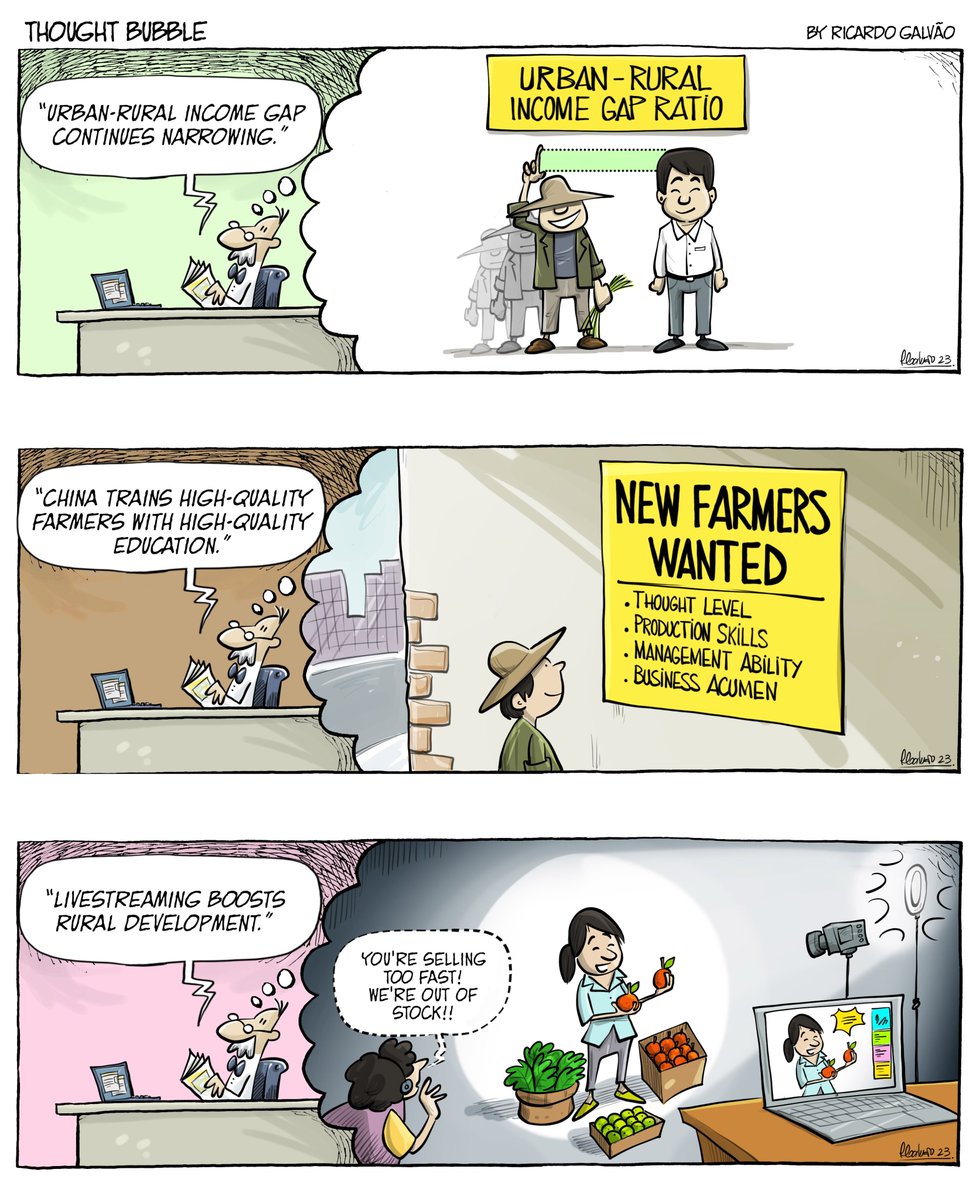 #2023TwoSessions Rural rejuvenation boosts China's modernization # ...