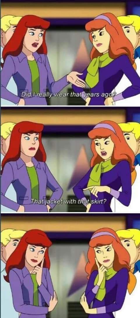 Scooby Doo History On Twitter Gotta Love When The Daphnes Meet Up😂