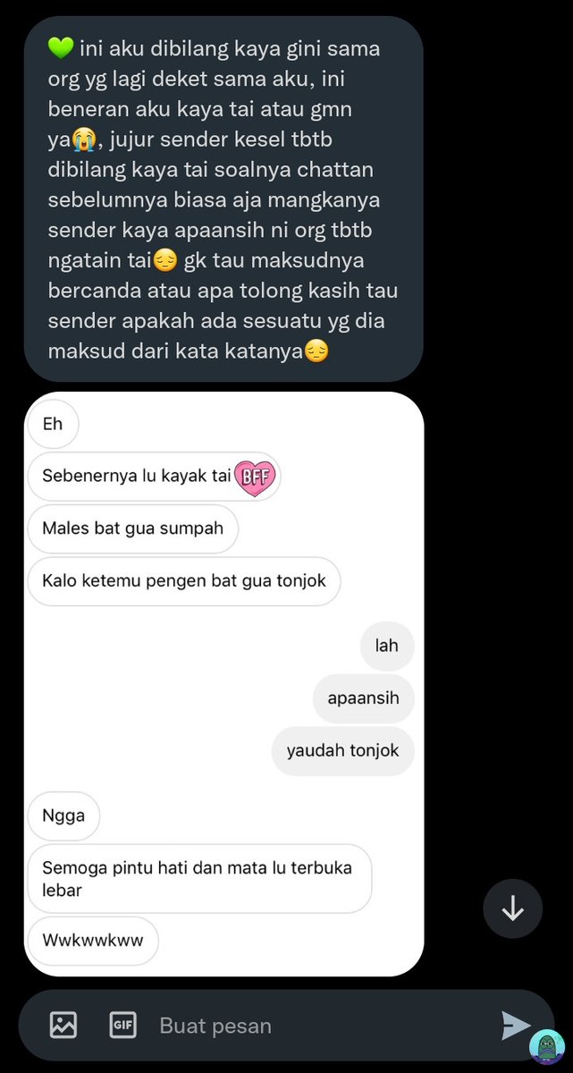 Tanyarl 💚 on Twitter: "💚 titipan, please notice sender, thank you🙏"