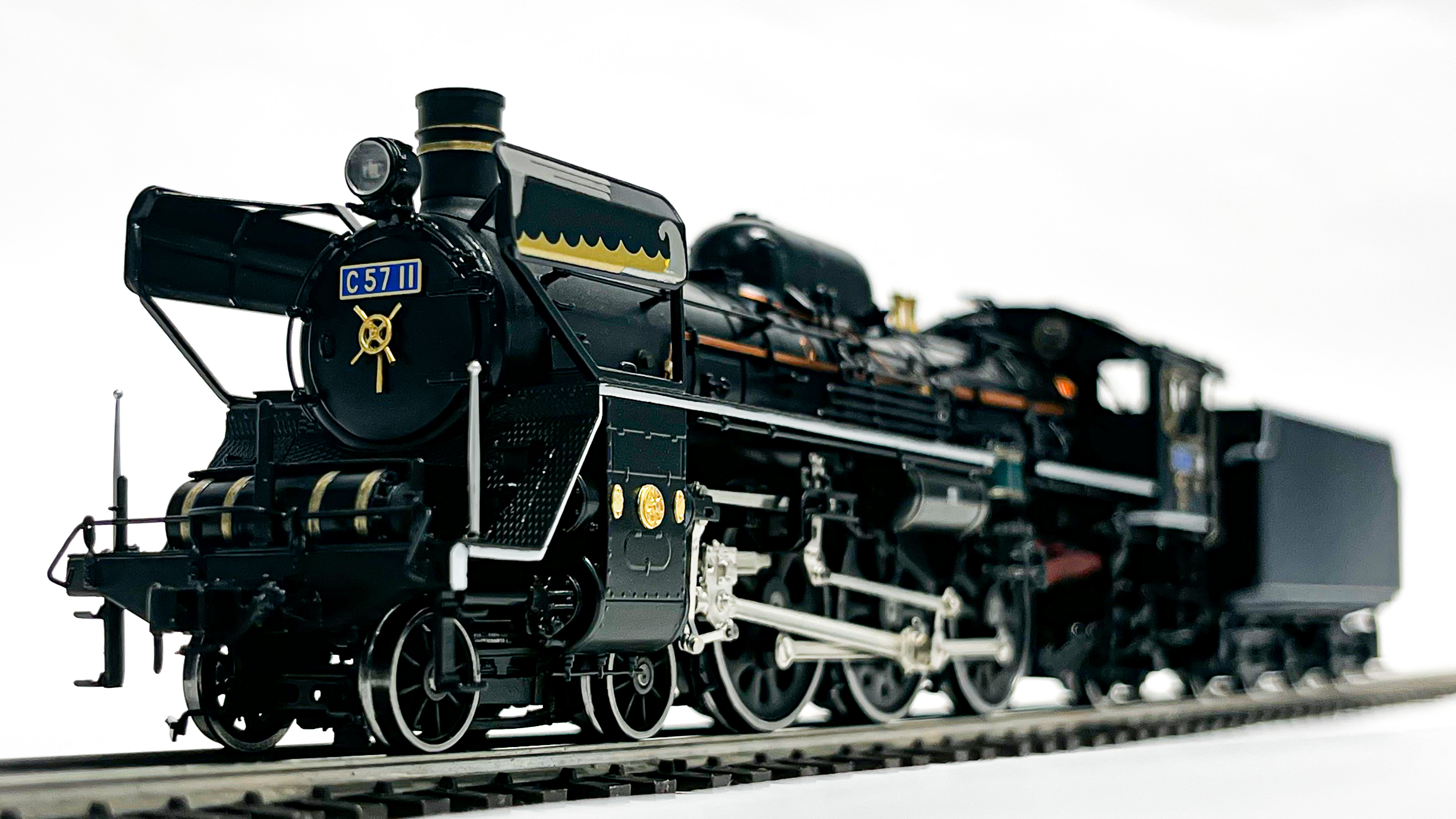 天賞堂 模型 銀座本店【公式】 on Twitter: "天賞堂 新製品のご案内 ～HO 真鍮製～ ＜No.11090＞ C57形11号機「かもめ」牽引機 ￥396,000（税込） ＜No ...