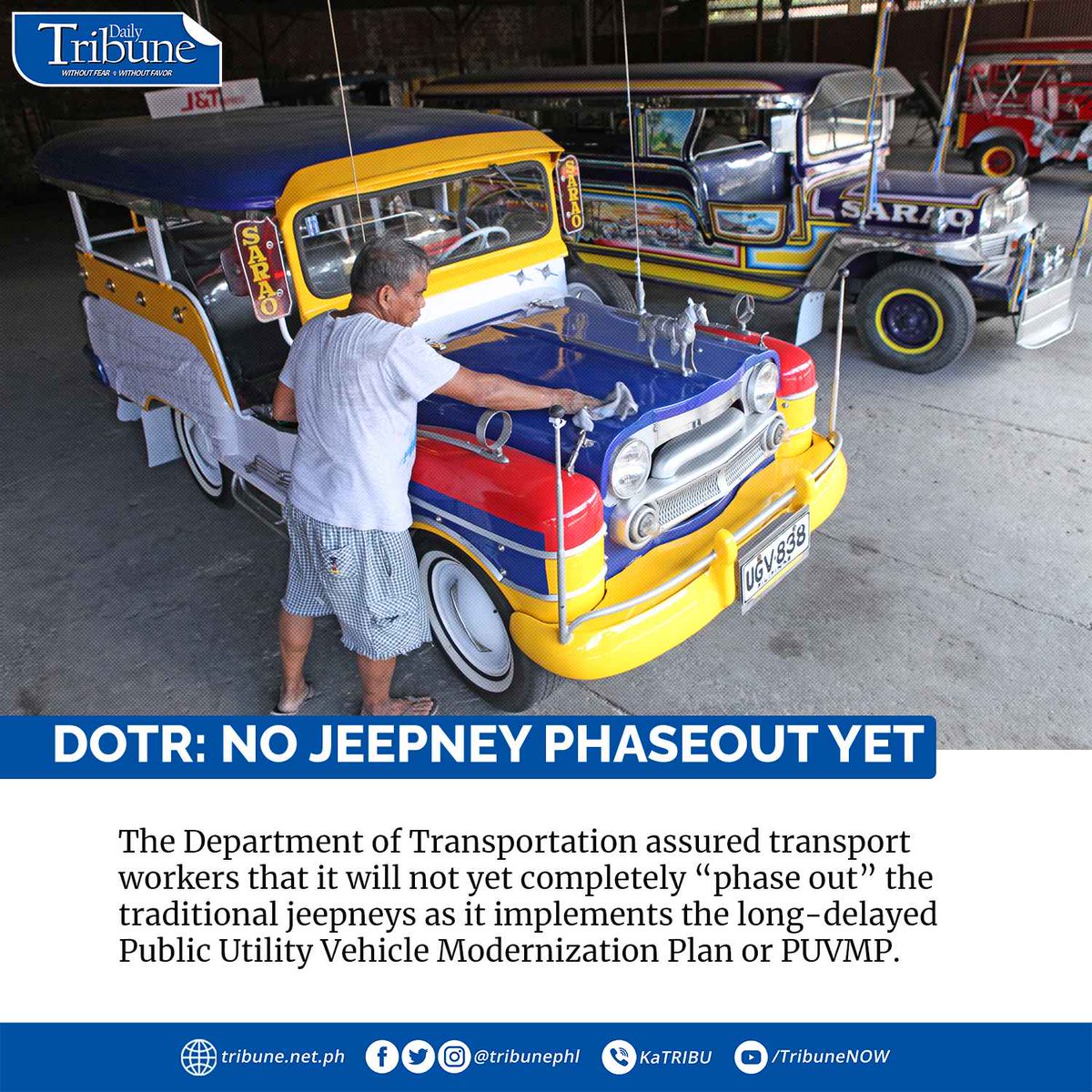 Daily Tribune On Twitter Transportation Secretary Jaime J Bautista
