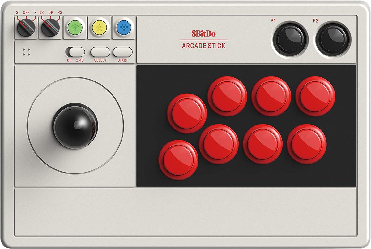 「8Bitdo Arcade Stick for Switch and Windo」|THE ART OF VIDEO GAMESのイラスト