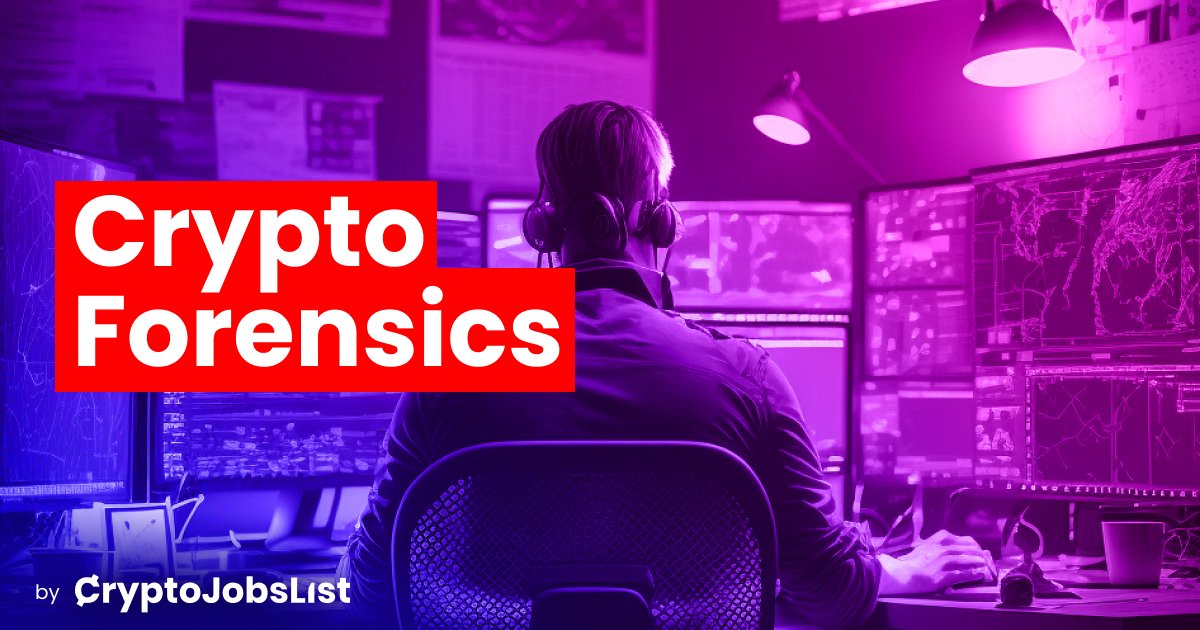 Ever thought of becoming a #crypto detective to catch bad guys who scam innocent crypto ...