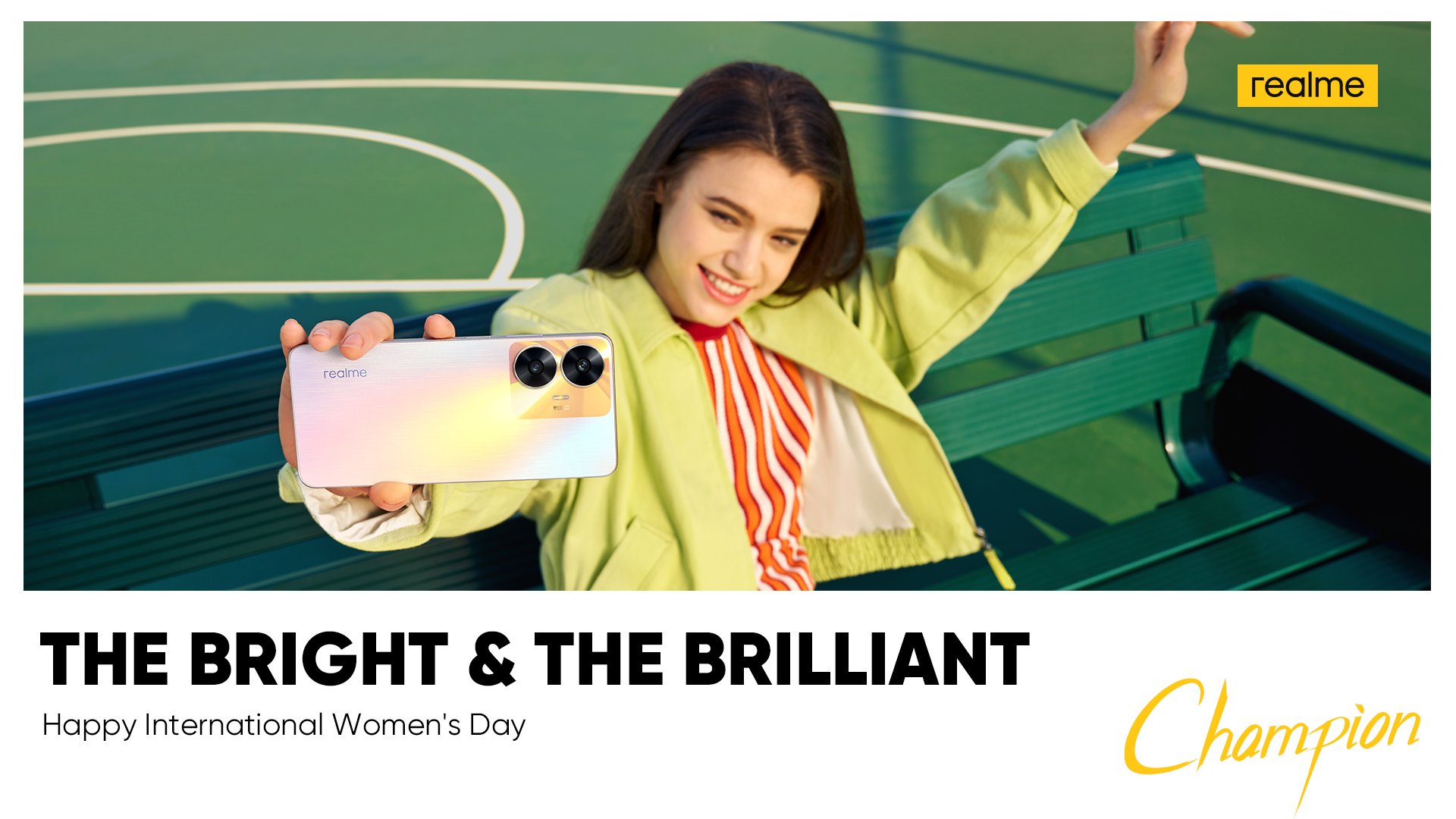 realme on Twitter: "Say something sincere to the bright & the brilliant. 👇#DareToLeap #WomensDay ...