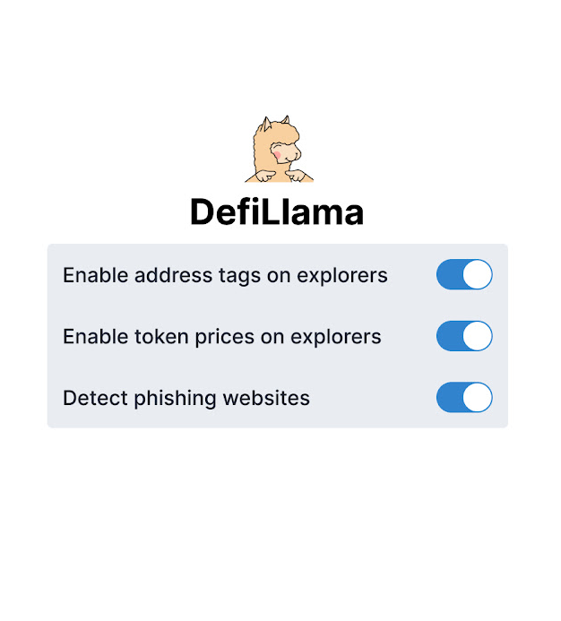 CryptoDuck 🔴 on Twitter: ":@DefiLlama Extension 👉 https://chrome.google.com/webstore/detail ...