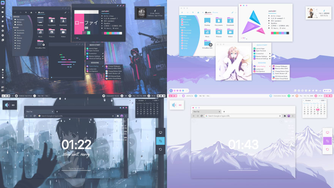 18 mind-blowing Linux themes for your inspiration (setup details ...