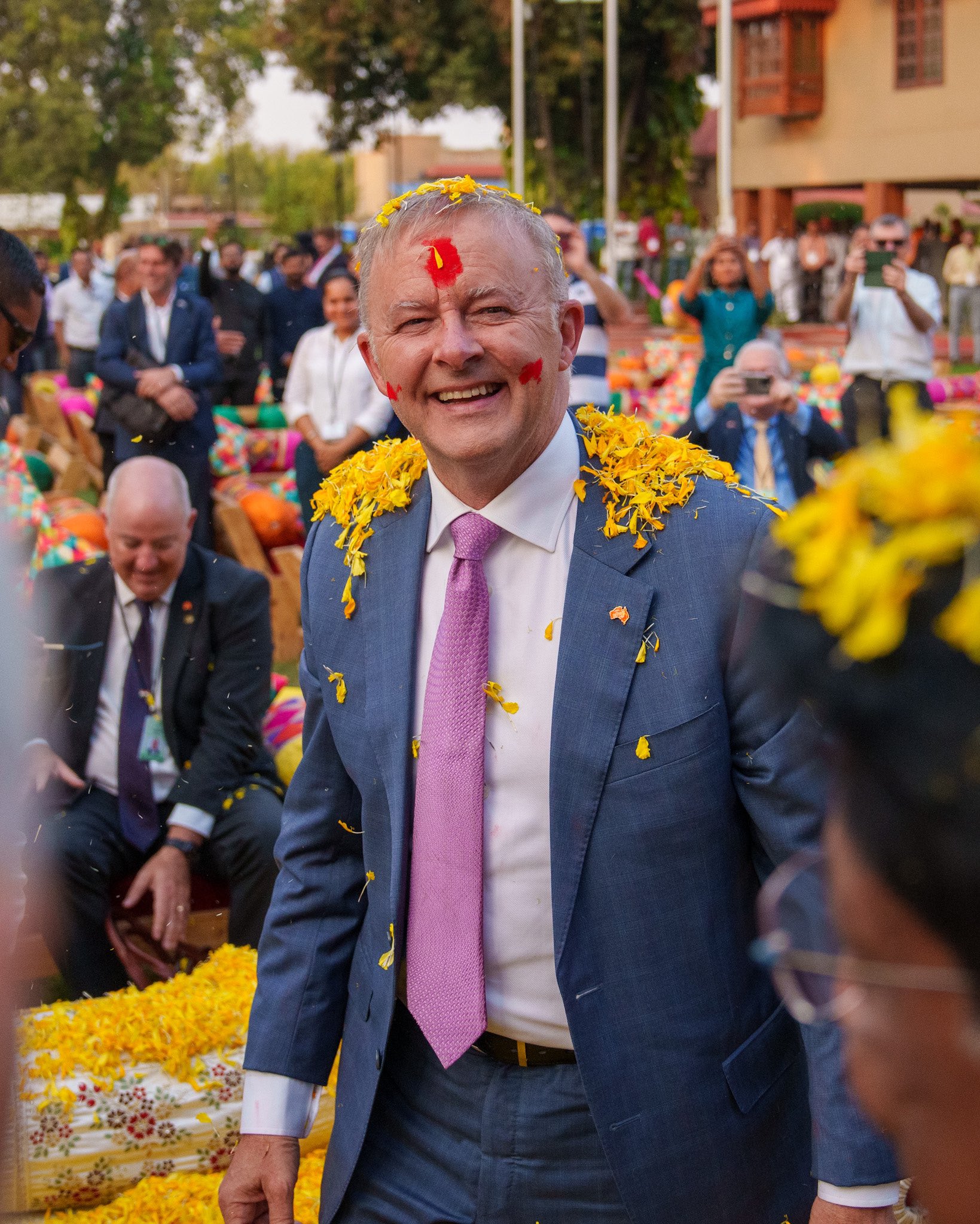 Anthony Albanese on Twitter: "Honoured to celebrate Holi in Ahmedabad, India. Holi’s message of ...