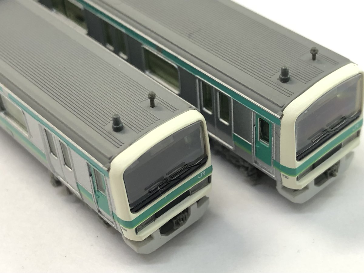 鉄道模型 すけるとん on Twitter: "#Zゲージ E231-0系 #常磐線 7両基本セットです。 Nゲージの軌間9mmに対して、Zゲージは6.5mm、サイズは1/220です。海外では ...