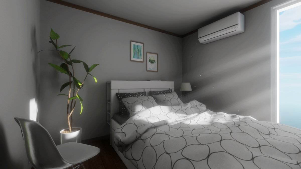 歪獸(ᐛ)serious on Twitter: "Soraniko's Room https://reurl.cc/EXOa7a 世界が始まる朝に（Morning in the tiny ...