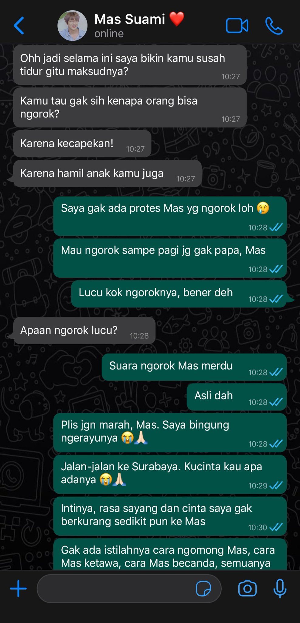 LAST DAY PO NOVEL 📌 on Twitter: "7. Ini maksudnya M.rk: "Gak ada istilahnya cara ngomong Mas ...