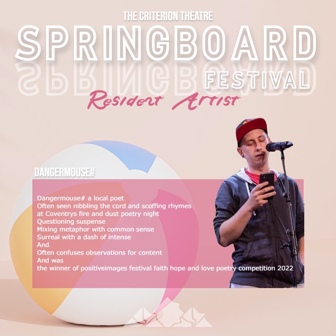 Criterion Theatre on Twitter: "RESIDENT ARTIST: DANGERMOUSE# 🛟🌷 Springboard’s resident artists ...