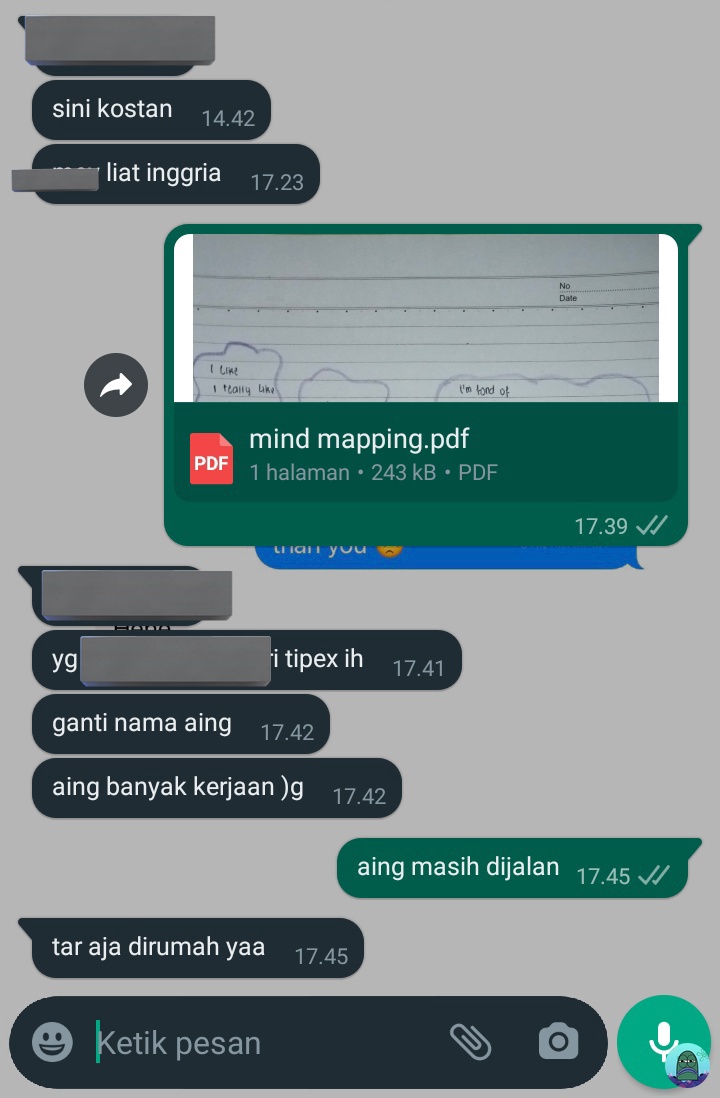 Tanyarl 💚 on Twitter: "💚 kalian kesel ga sih kalo jadi gue? setidaknya klo mau nyontek tuh aga ...