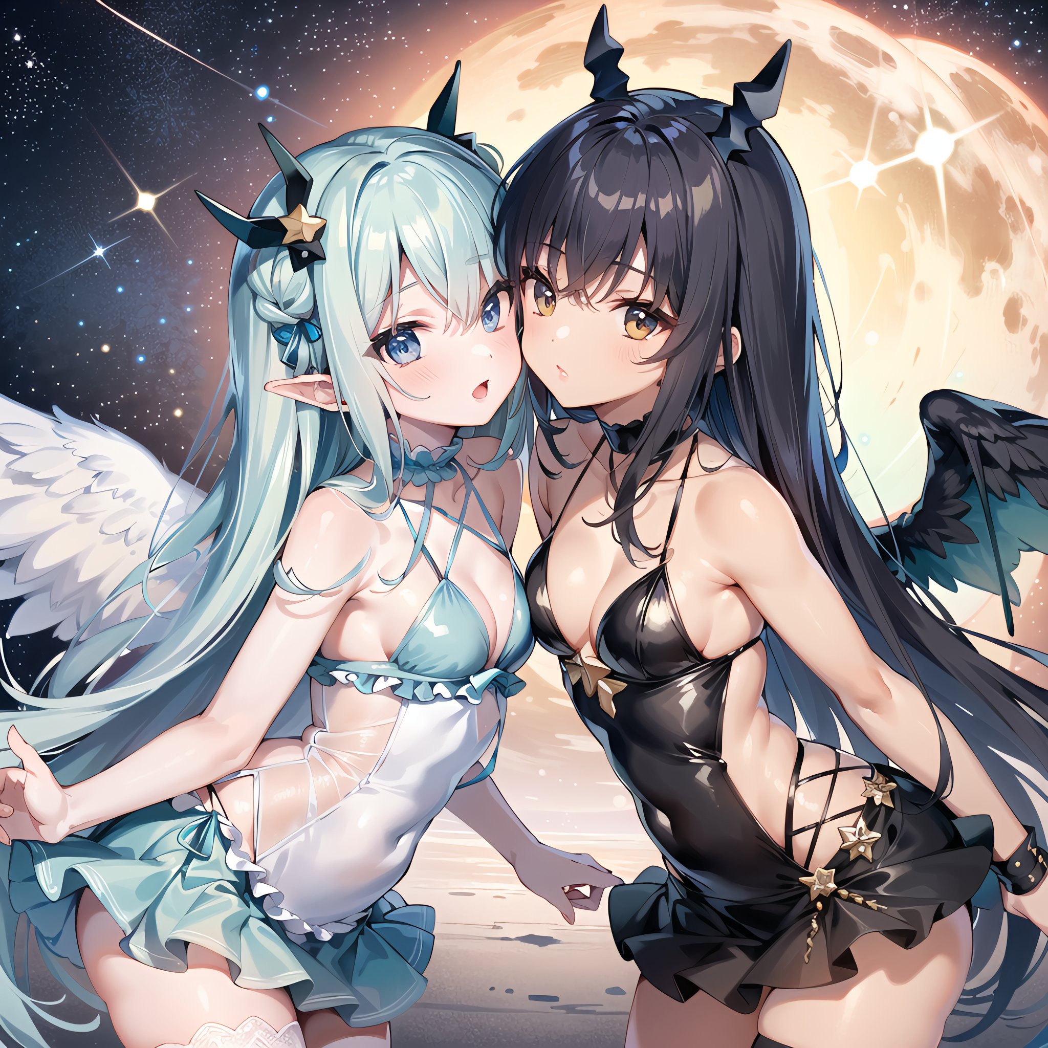 doctly on Twitter: "「あぁ、人間は愚か・・・」 「お姉さま、流石だわ・・・」 #AIイラスト #AIart https://t.co/FJOzdZeAff" / Twitter