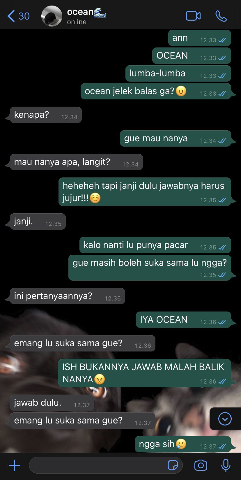 Enn on Twitter: "Ann, kalo lu punya pacar, gue masih boleh suka sama lu ngga? —Langit. https://t ...