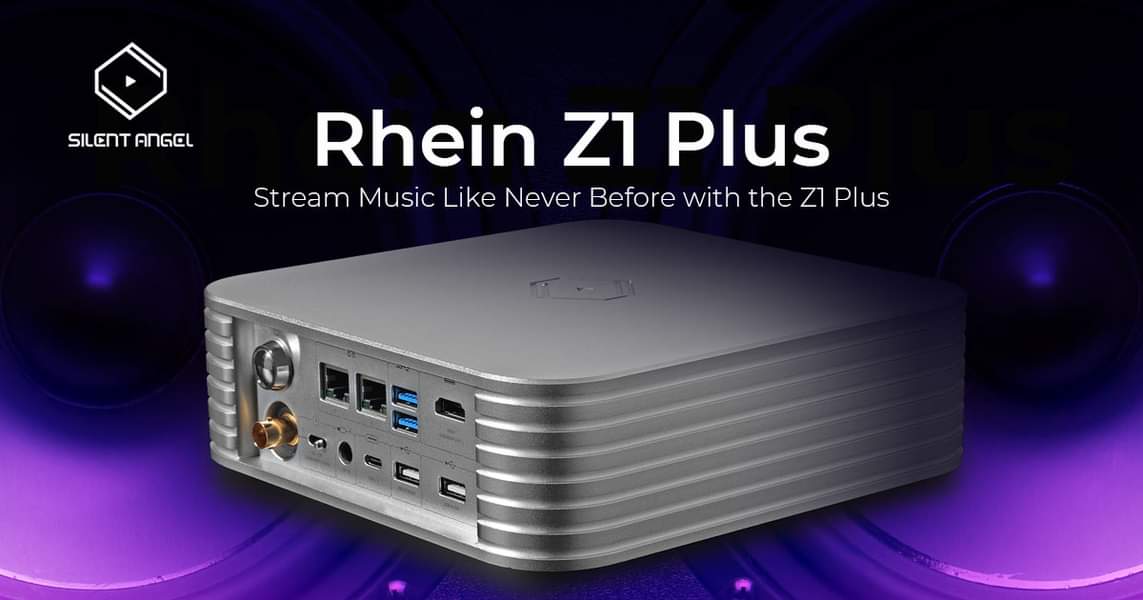 avcat on Twitter: "Silent Angel から Rhein Z1 Plus 登場 4-core CPU MQA, DSD512, and PCM up to 768KHz ...