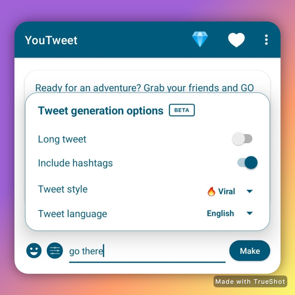 ⚡ Catalin Ghita on Twitter: "The 1.2.0 update for @YouTweet_AI is HUGE! 🤯 -🔧Tweet generation ...