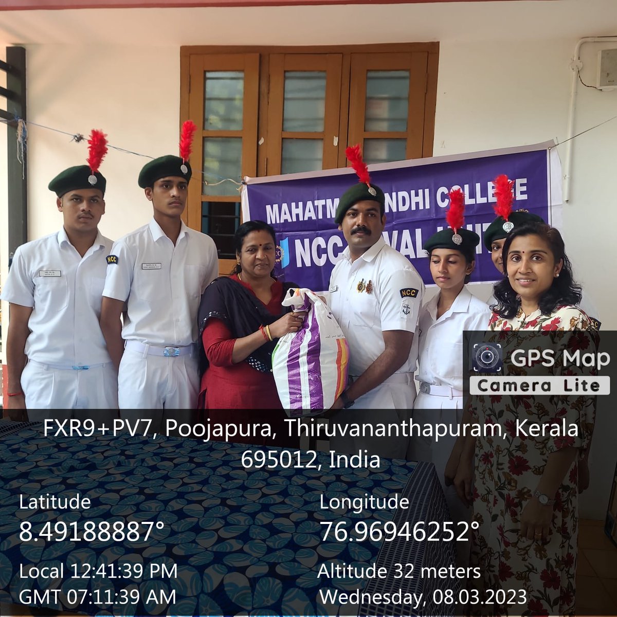 PRO Defence Trivandrum on Twitter: "RT @ncc_mg: As part of International Women's Day ,cadets of ...