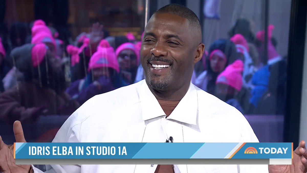 Idris Elba is here! @idriselba opens up to @SavannahGuthrie about ...