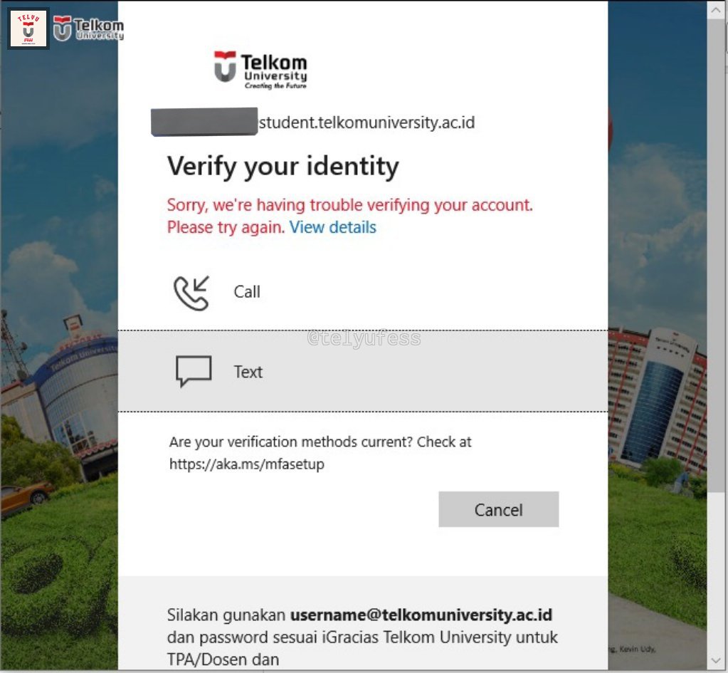 World Class Base (BUKAN OFFICIAL TEL-U📌) on Twitter: "Telyu! Ada yg pernah login sso tapi kaya ...