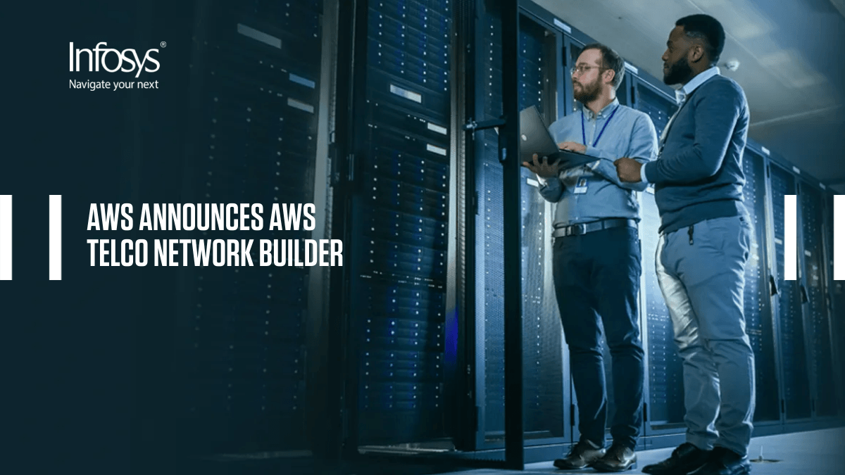 Infosys USA on Twitter: "Infosys is leveraging AWS Telco Network Builder to enhance the ...