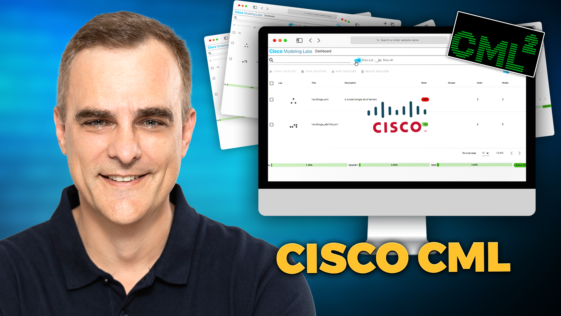 David Bombal on Twitter: "Cisco CML 2.5 is here! What's changed? YouTube video: https://t.co ...