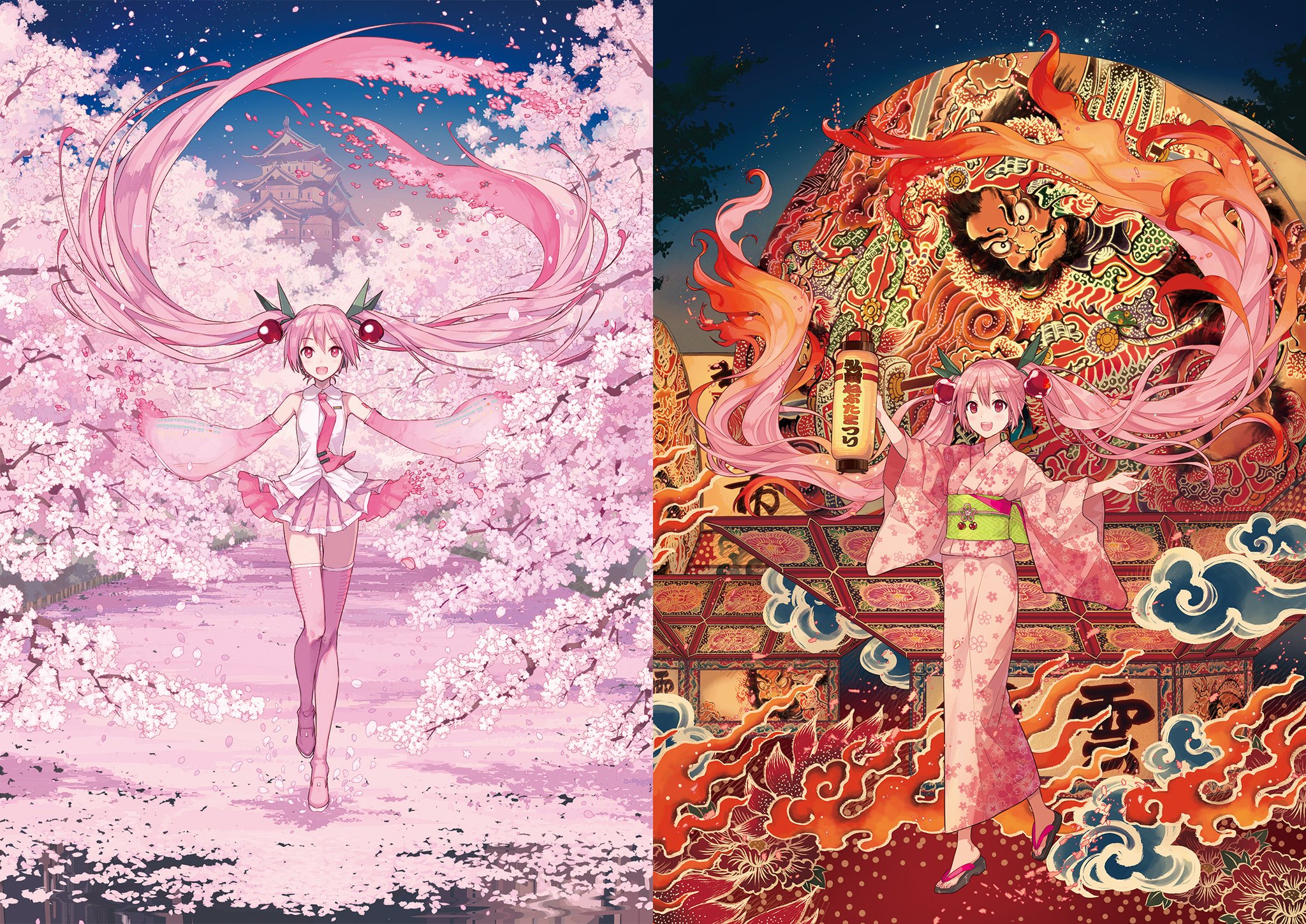 Eko iXima on Twitter: "5年分8体の桜ミクさん！時系列で。毎年の春を思いだす。 #ミクの日 #ミクの日2023 #桜ミク https://t.co/OzFov1MDHp ...